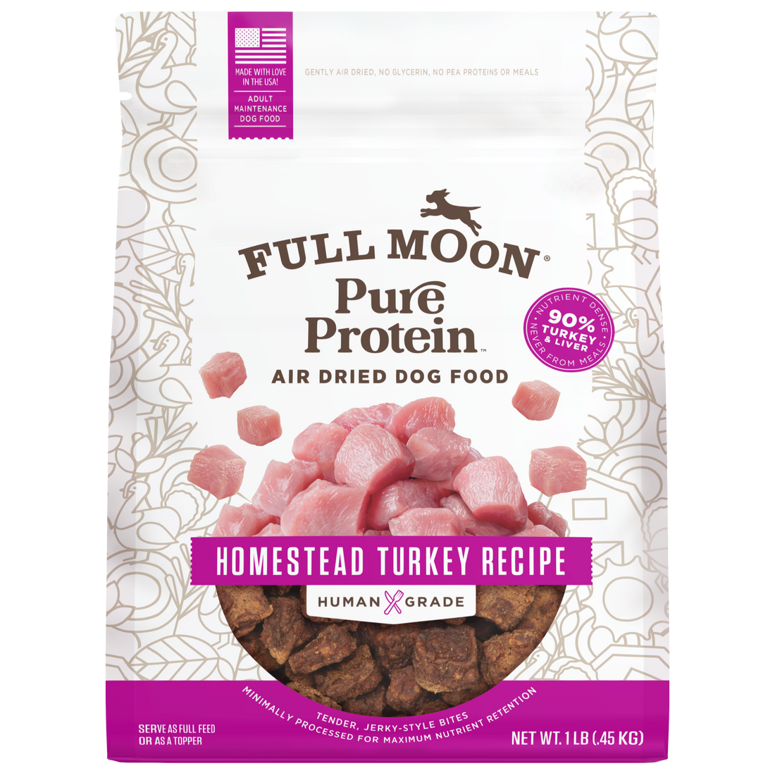 PURE PROTEIN Air Dried Turkey Recipe – Full Moon