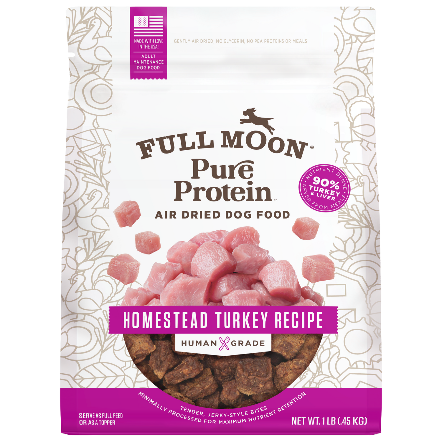 PURE PROTEIN Air Dried Turkey Recipe – Full Moon
