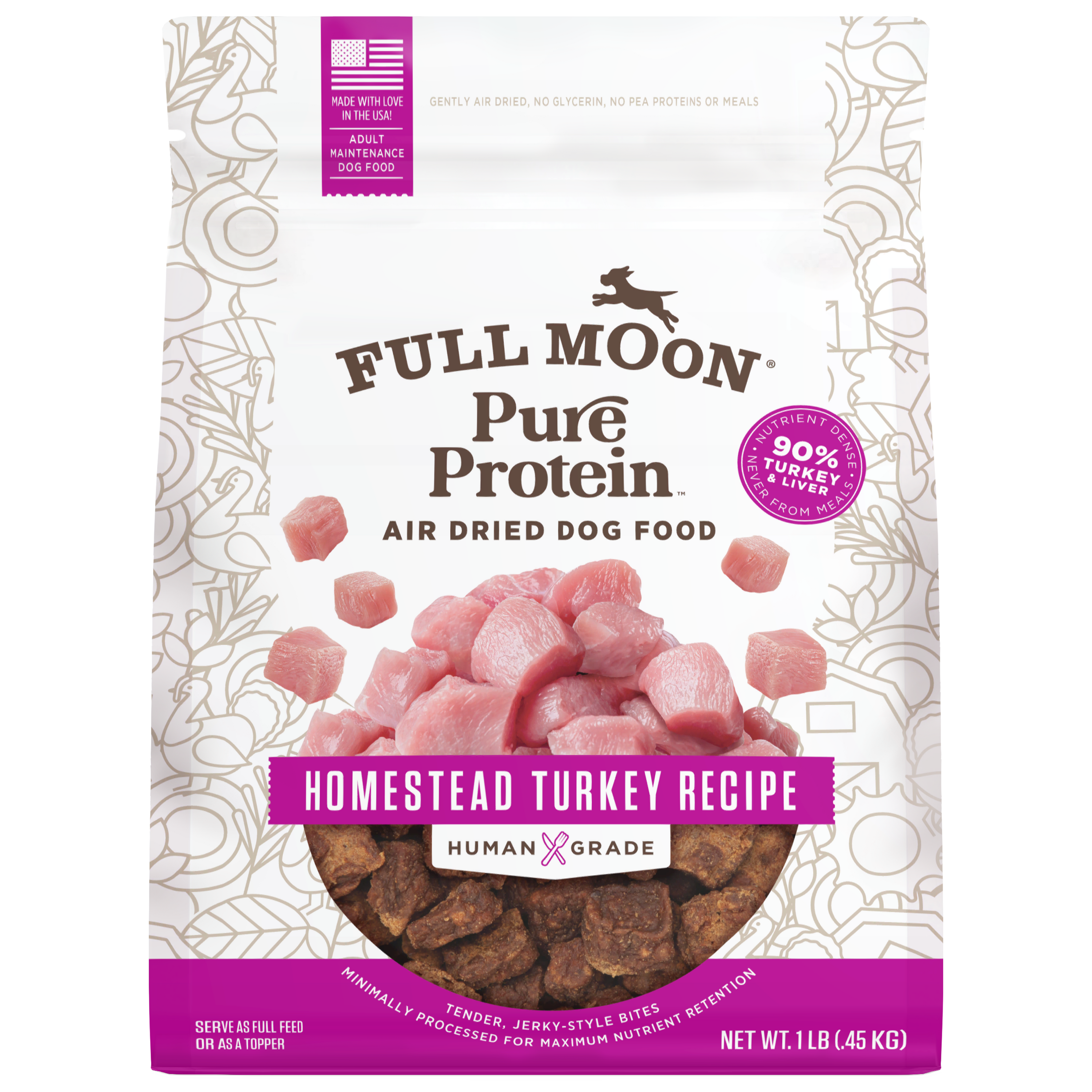 PURE PROTEIN Air Dried Turkey Recipe – Full Moon
