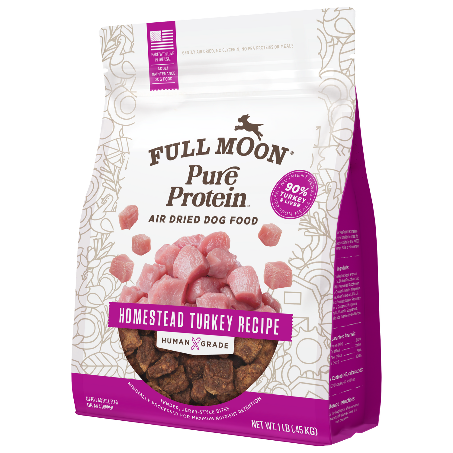 PURE PROTEIN Air Dried Turkey Recipe – Full Moon