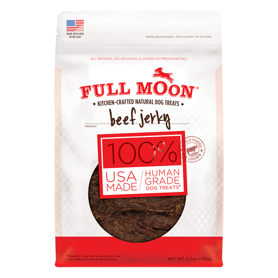 Beef Jerky Dog Treats | 100% Human Grade | Glycerine Free | Made in the ...